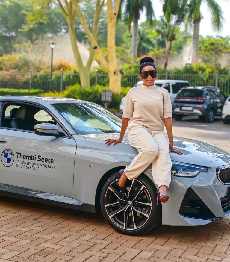 Thembi Seete Biography: Net Worth, Age, Qualifications, Child, Car, Career and Lifestyle